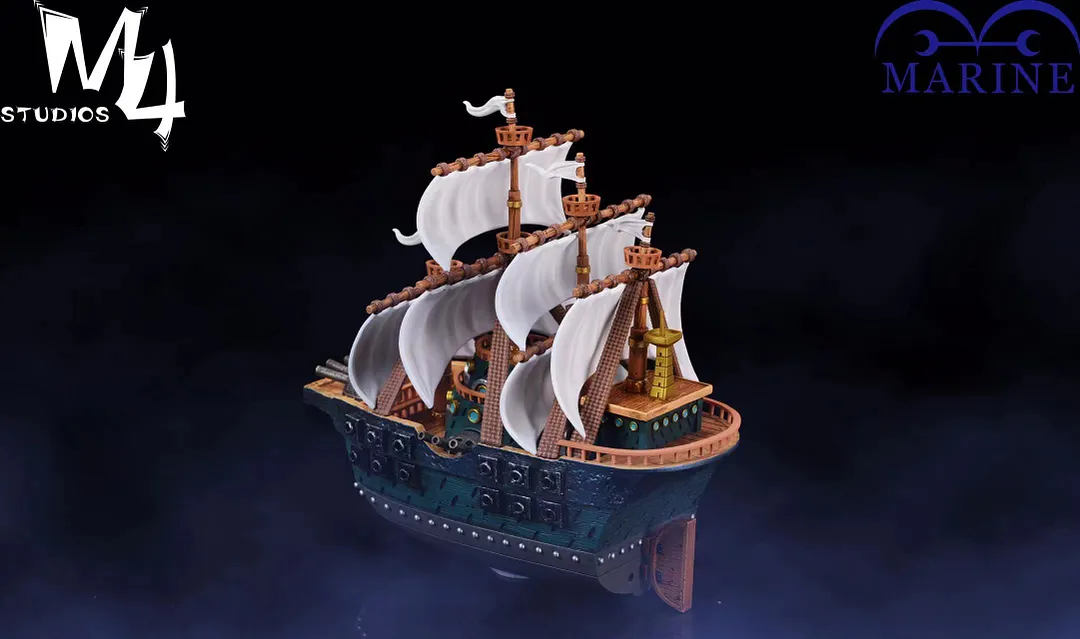 Marine Battleship - ONE PIECE Resin Statue - M4 Studios