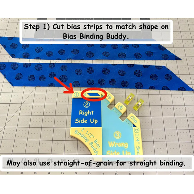 Bias Binding Buddy for Bias & Straight Bindings
