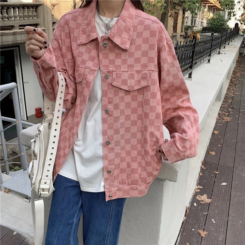 CHECKERBOARD JACKET