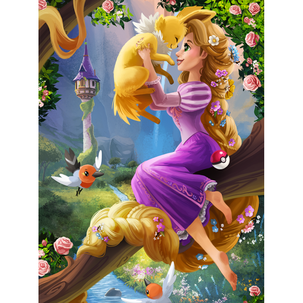 Diamond Painting - Full Drill - Princess