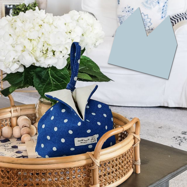 Easy to make cute tote gift bag- Template + Instructions Included