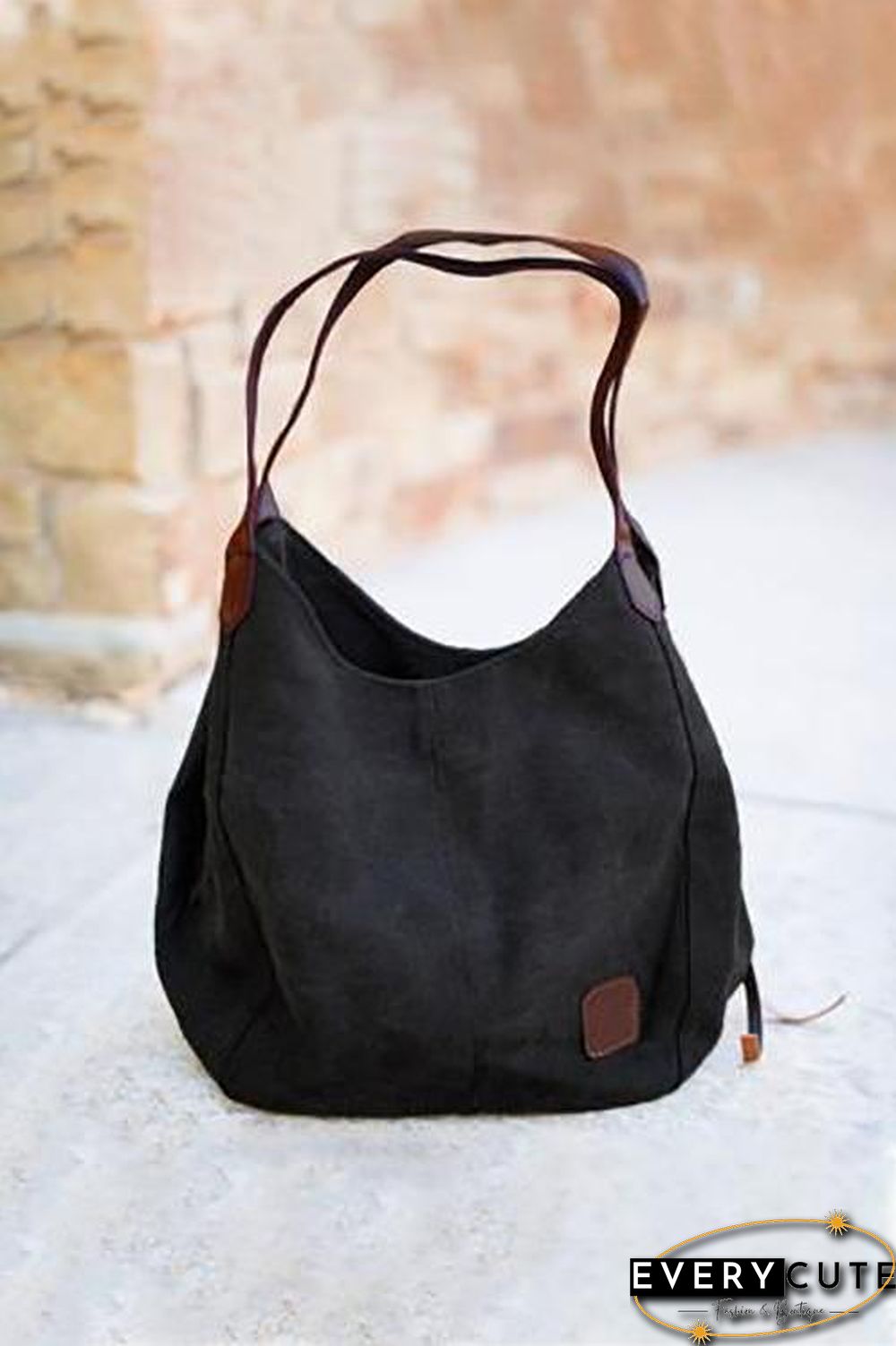 Canvas Hobo Bag