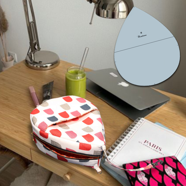 Waterdrop Wallet Template - With Instructions