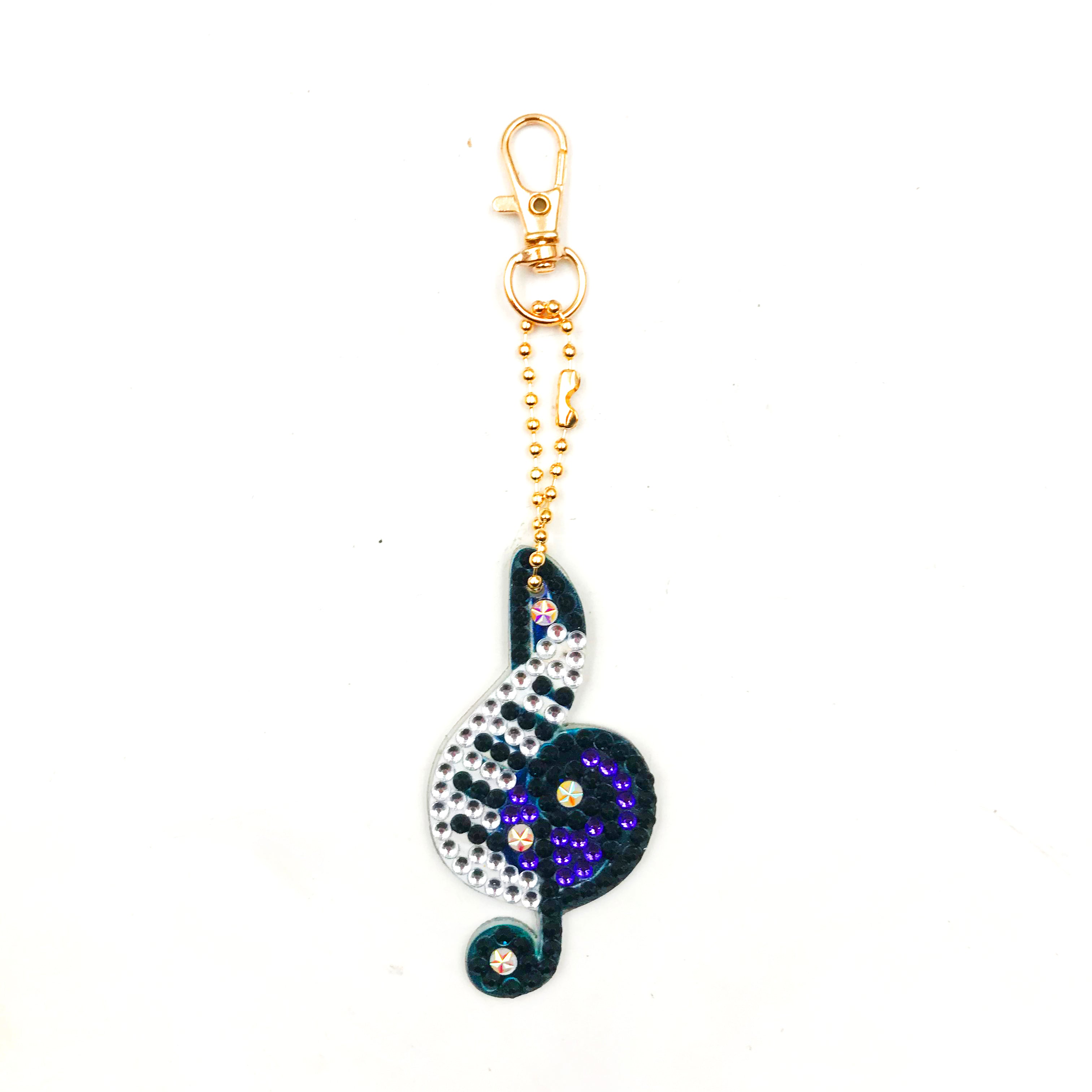 DIY keychain | Musical notes | 4 Piece Set