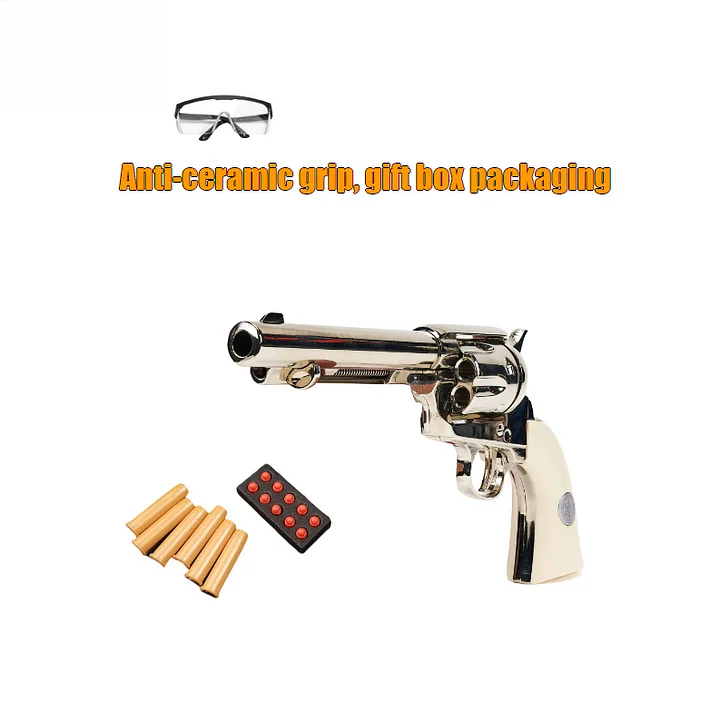 1873 Colt Single-Action Army Revolver Toy - Realistic Cowboy Style