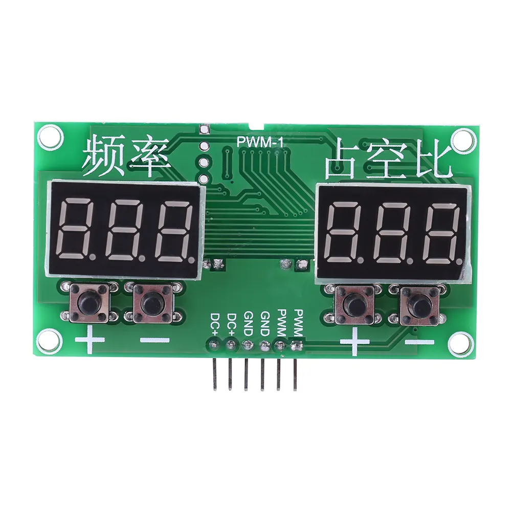 PWM pulse frequency duty cycle adjustable square wave rectangular wave ...