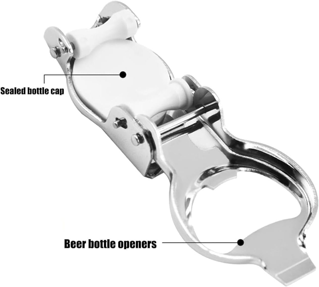 2 in 1 Bottle Opener And Resealer