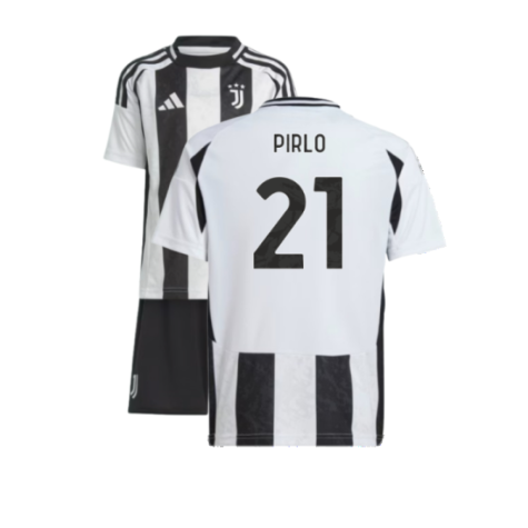 Juventus Andrea Pirlo 21 Kids Home Shirt Mini Kit 2024-2025