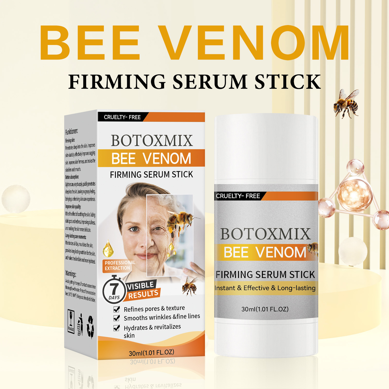 🔥Botox Bee Venom Firming Serum Stick(🔥LAST DAY 49% OFF)
