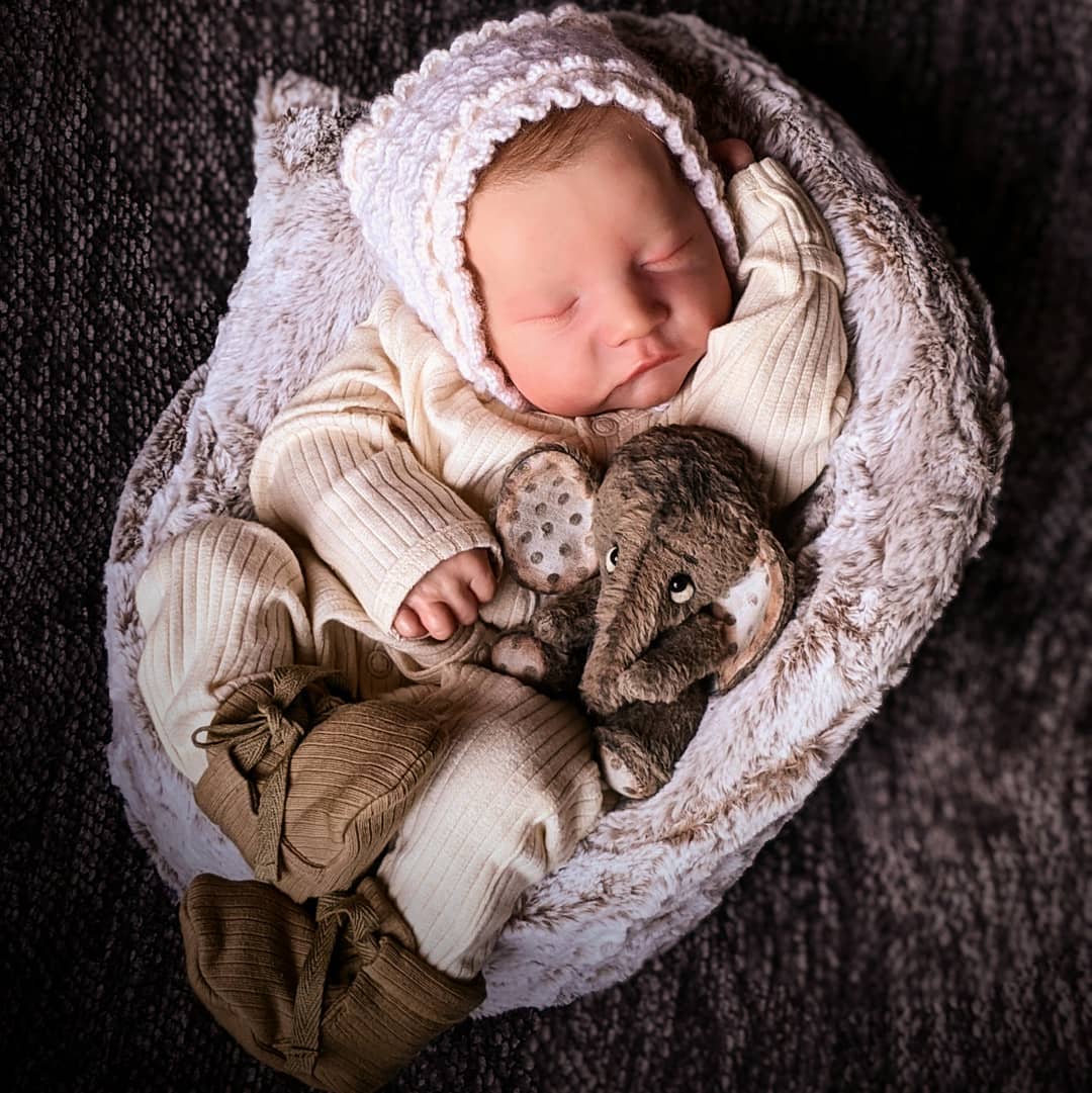 12'' Real Touch Soft Mini Reborn Baby Doll Named Esme