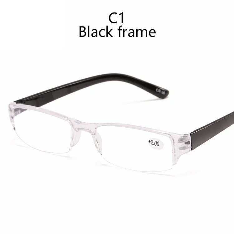 Ultralight Transparent Resin Lens Plastic Colorful Red Leg Mirror ...