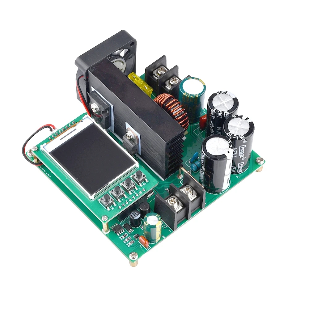 900W 15A Boost Converter DC-DC 9V~60V to 10V-120V LCD Display Control ...