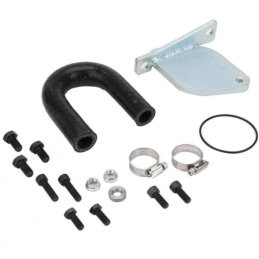 2007-2010 Duramax LMM 6.6L -EGR Delete Kit & High Flow Intake Pipe ...