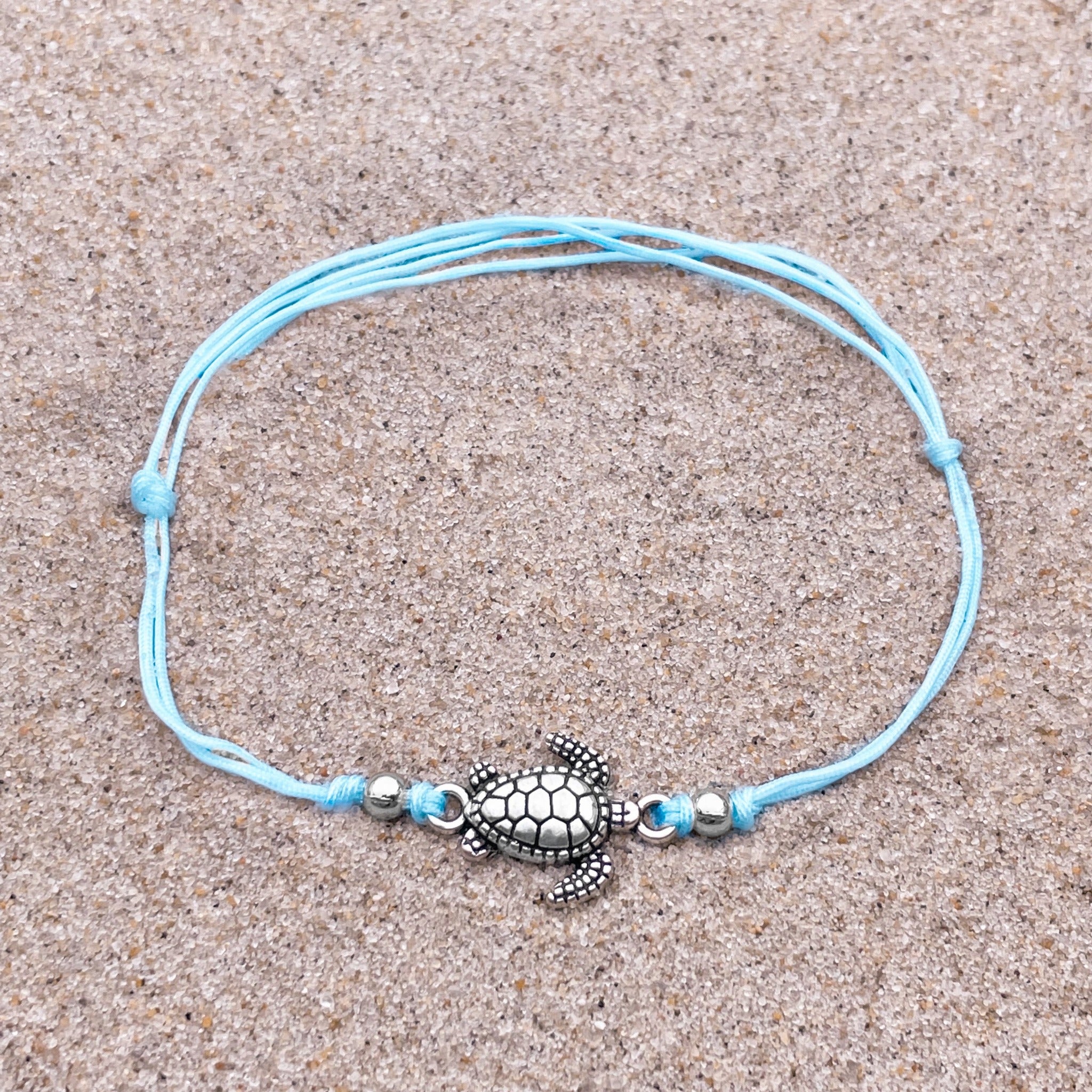 Sea Turtle Surfer Anklet