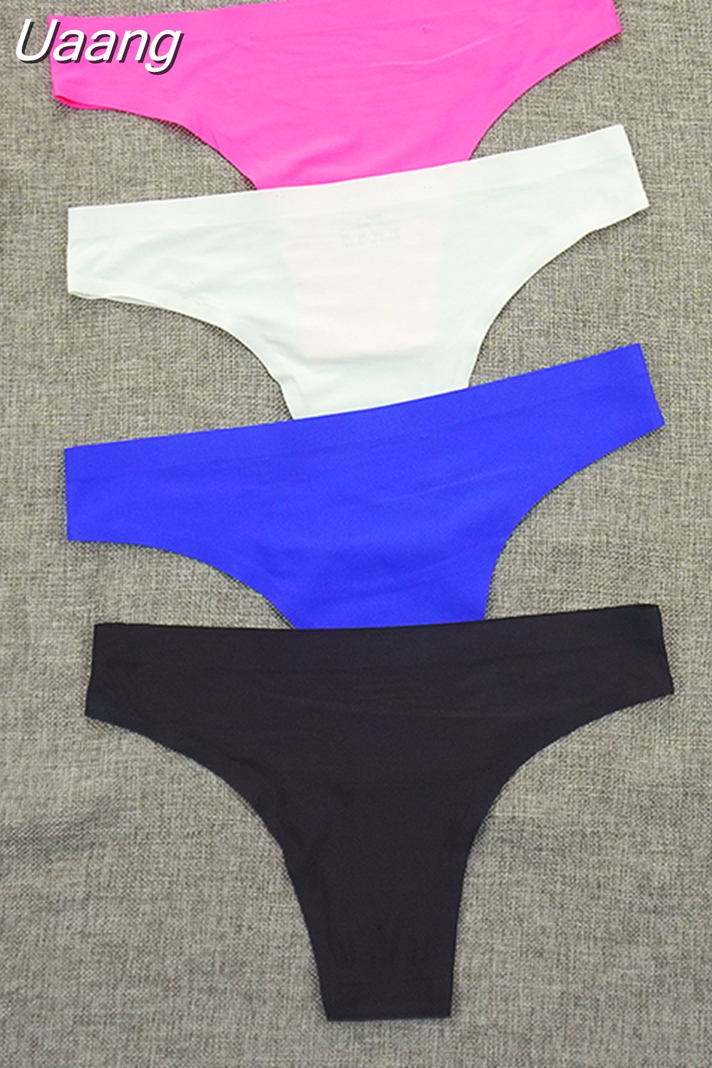 Uaang Panties 3Pcs/Lots Women Panty Thongs Ice Silk Intimate String ...