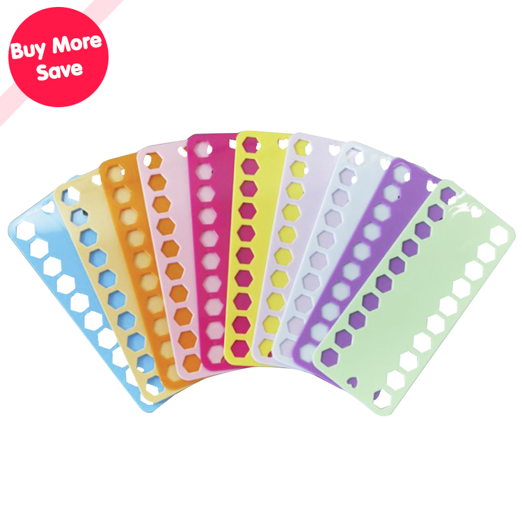 (10 Colors Each 1Pcs+1 Digital Sign) Cross-Stitch Threading Board ...