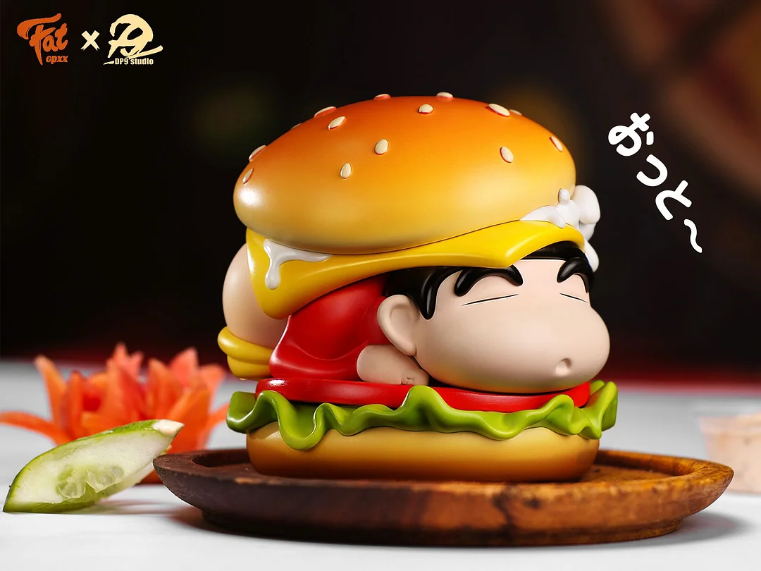 Shin-chan Burger - Crayon Shin-chan Resin Statue - DP9 Studios