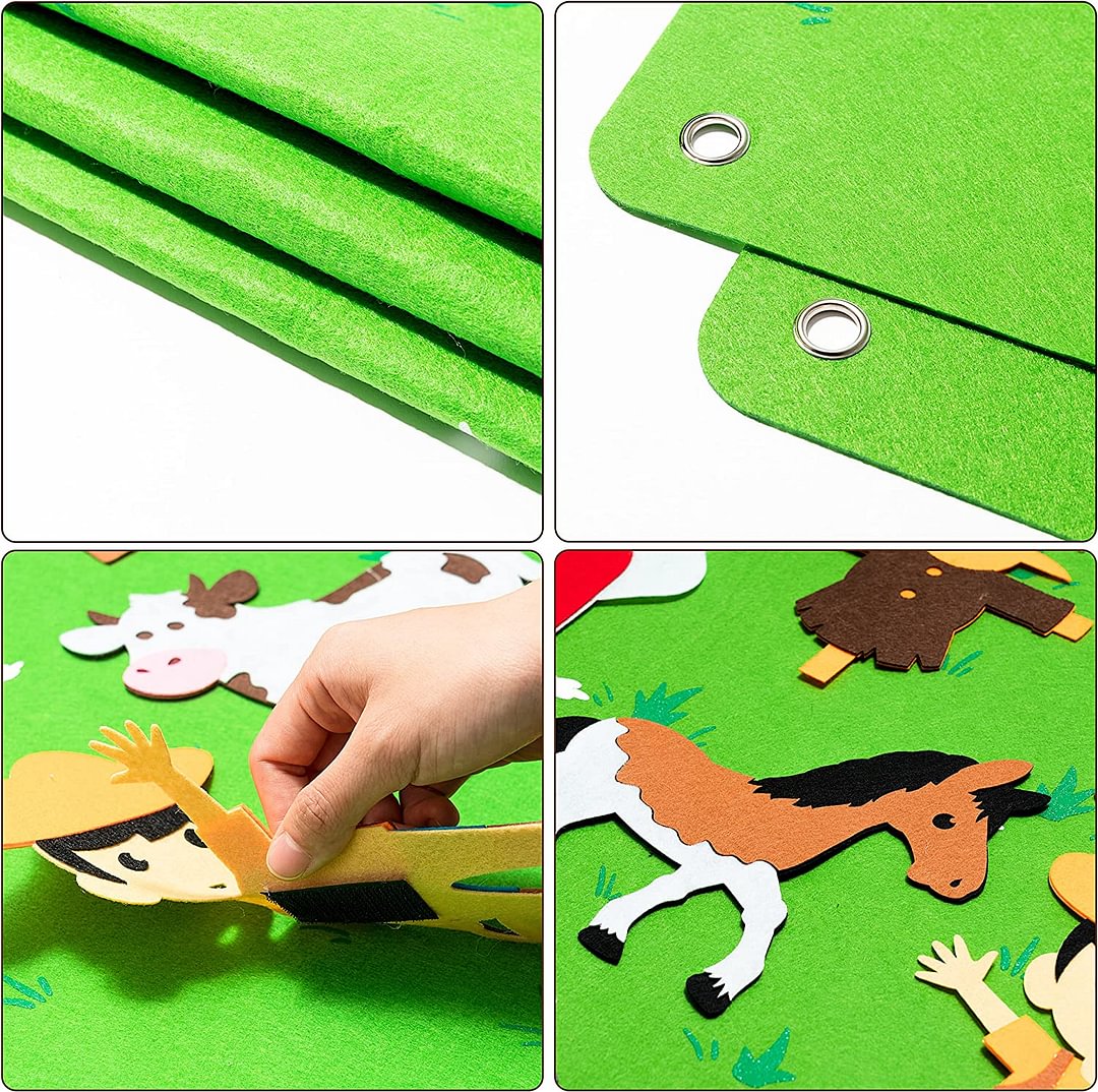 🔥Last Day Promotion - Teaching flannel graphs for children