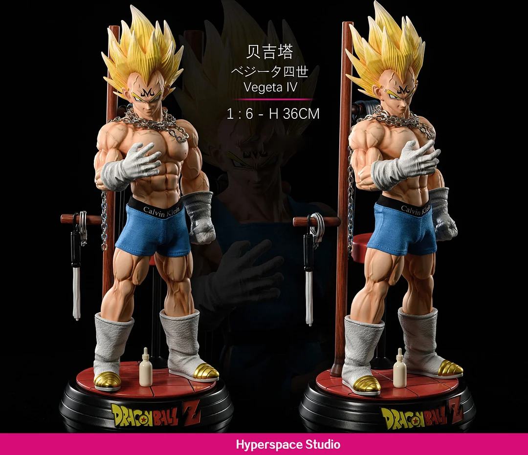 1/6 Scale Sexy Boy Series Vegeta IV - Dragon Ball Resin Statue ...