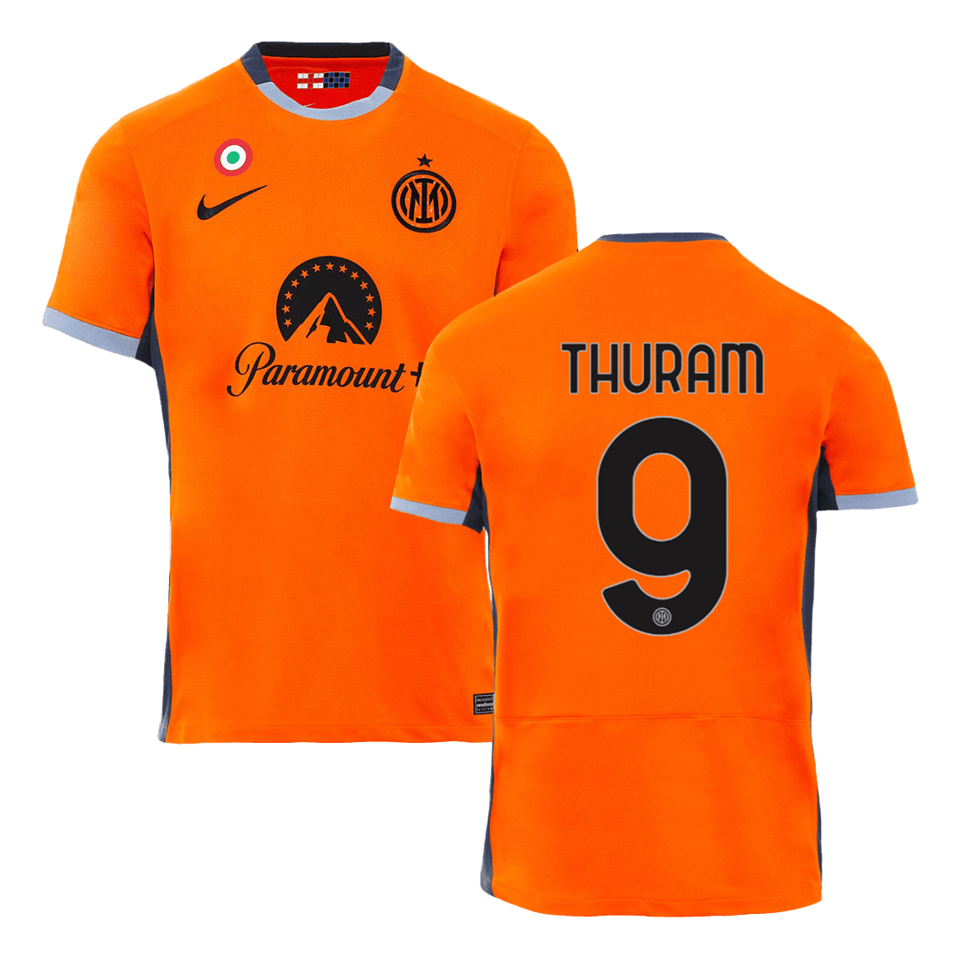 Inter Milan Marcus Thuram 9 Third Shirt Top Kit 2023-2024