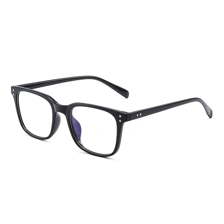 JM Retro Square Blue Light Glasses Frame Women Men Vintage Computer ...