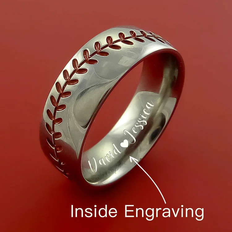 Titanium Baseball Ring(Buy two get free shipping!)