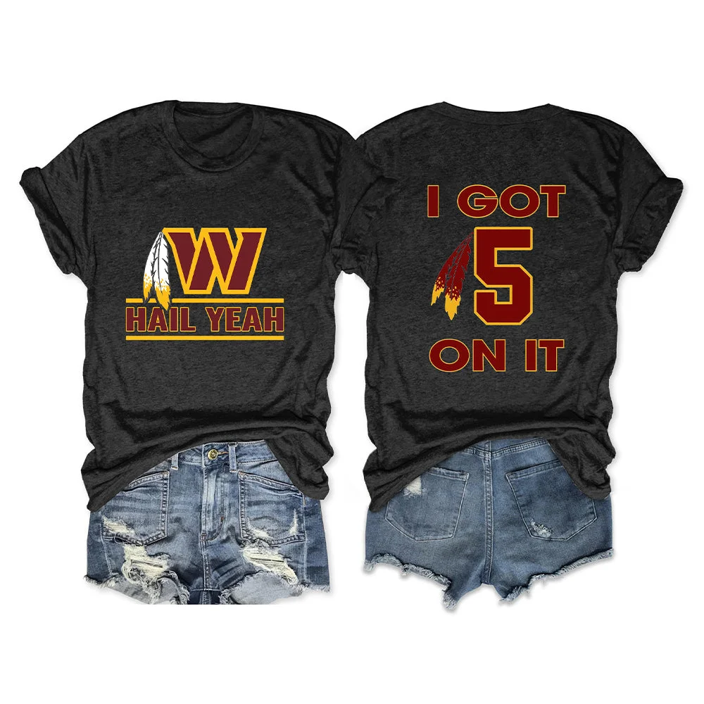 Vintage Washington Commanders Hail Yeah Tee