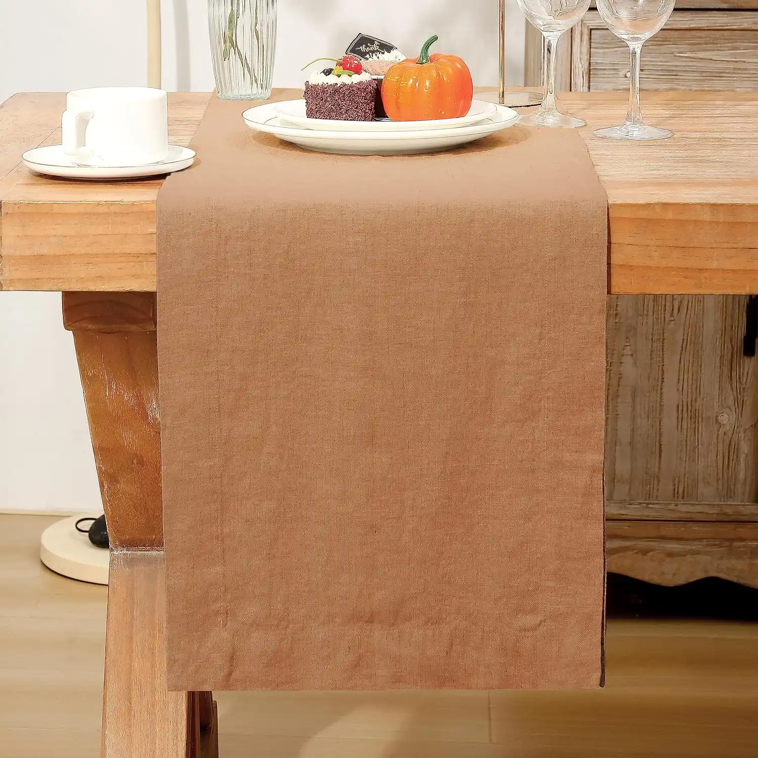 100% French Linen Table Runner | Linen Time®