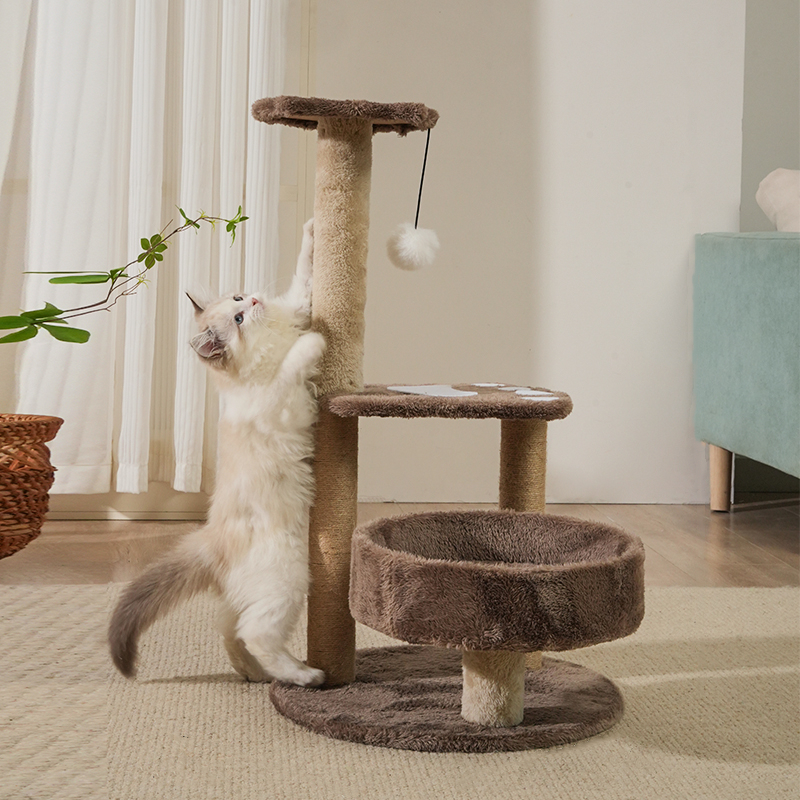 Paw Fur Ball Cat Tree