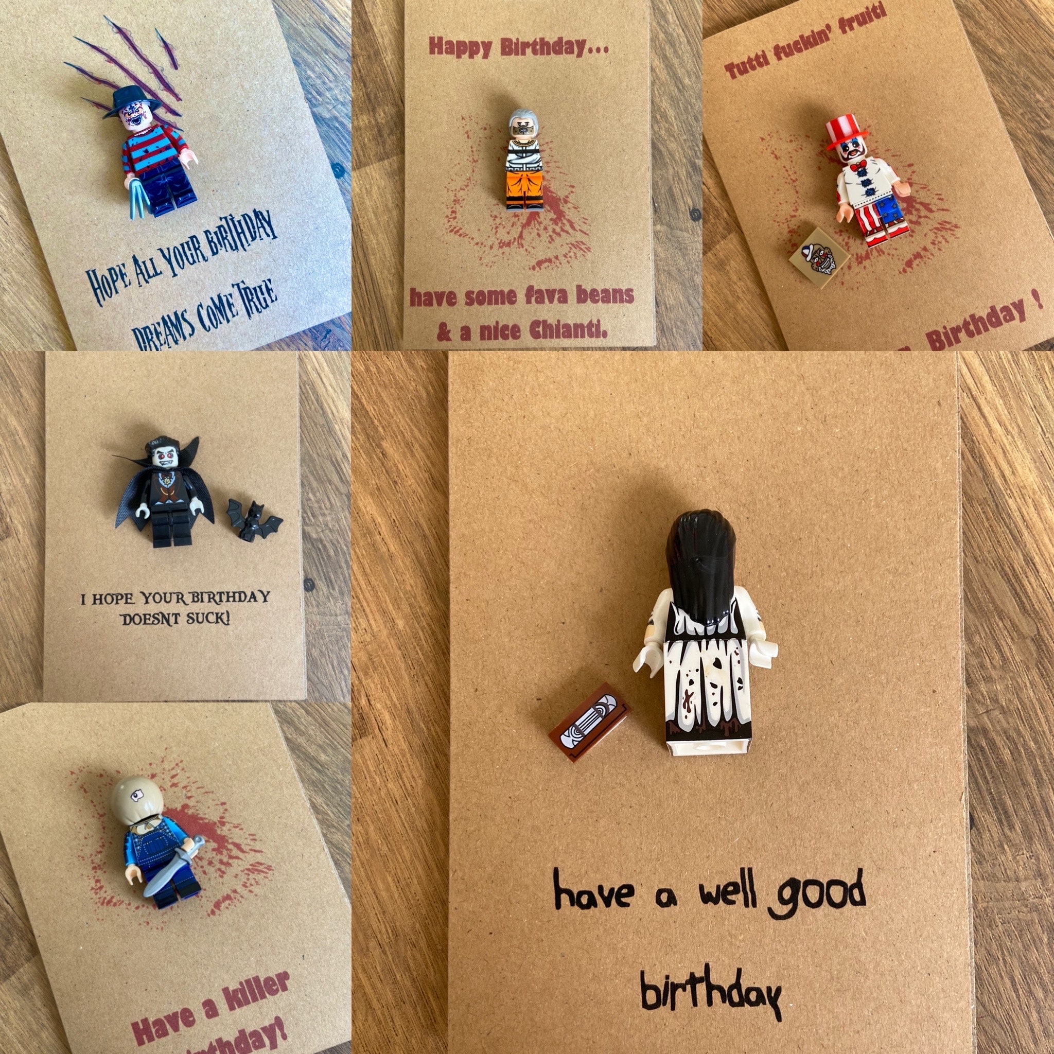 Horror Card - Dark Humor Card - Horror Themed Birthday Card