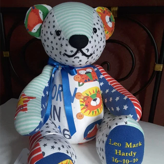 Memory Bear Template Set(9 PCS)-With Instructions