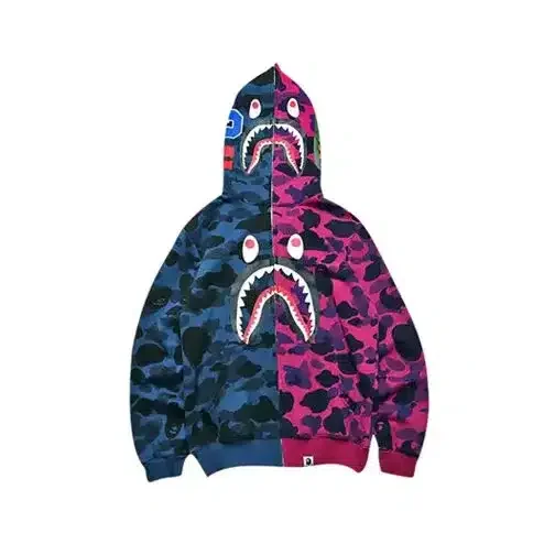 BAPE Shark Big Mouth Camo Hoodie
