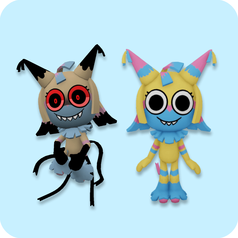 Twisted Yatta PLush | Yatta dandys world PLush | yatta twisted plush