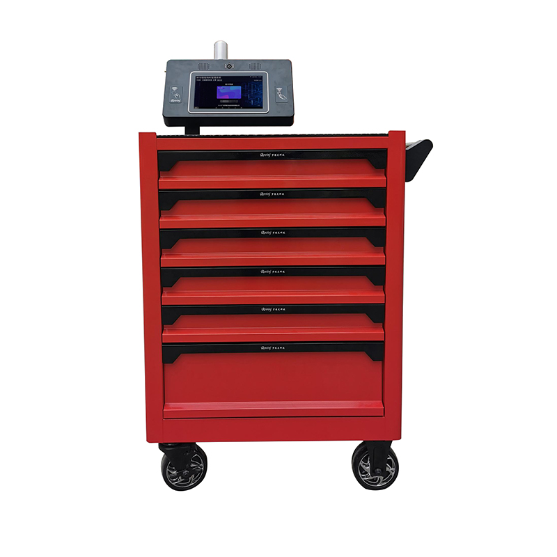 UHF RFID Tool Trolley with 6 Drawers large Storage Tool cabinet cart
