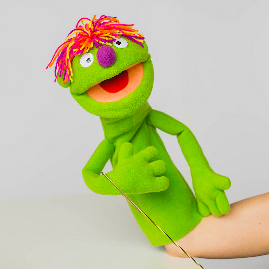 Hand Puppet Sewing Template with Instruction