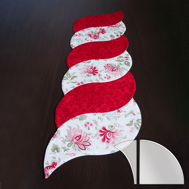 Pigtail Patchwork Sewing Templates - With Instructions