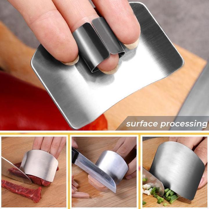 Hot Sale 48% OFF - Stainless Steel Finger Guard - BUY 5 GET 3 FREE NOW
