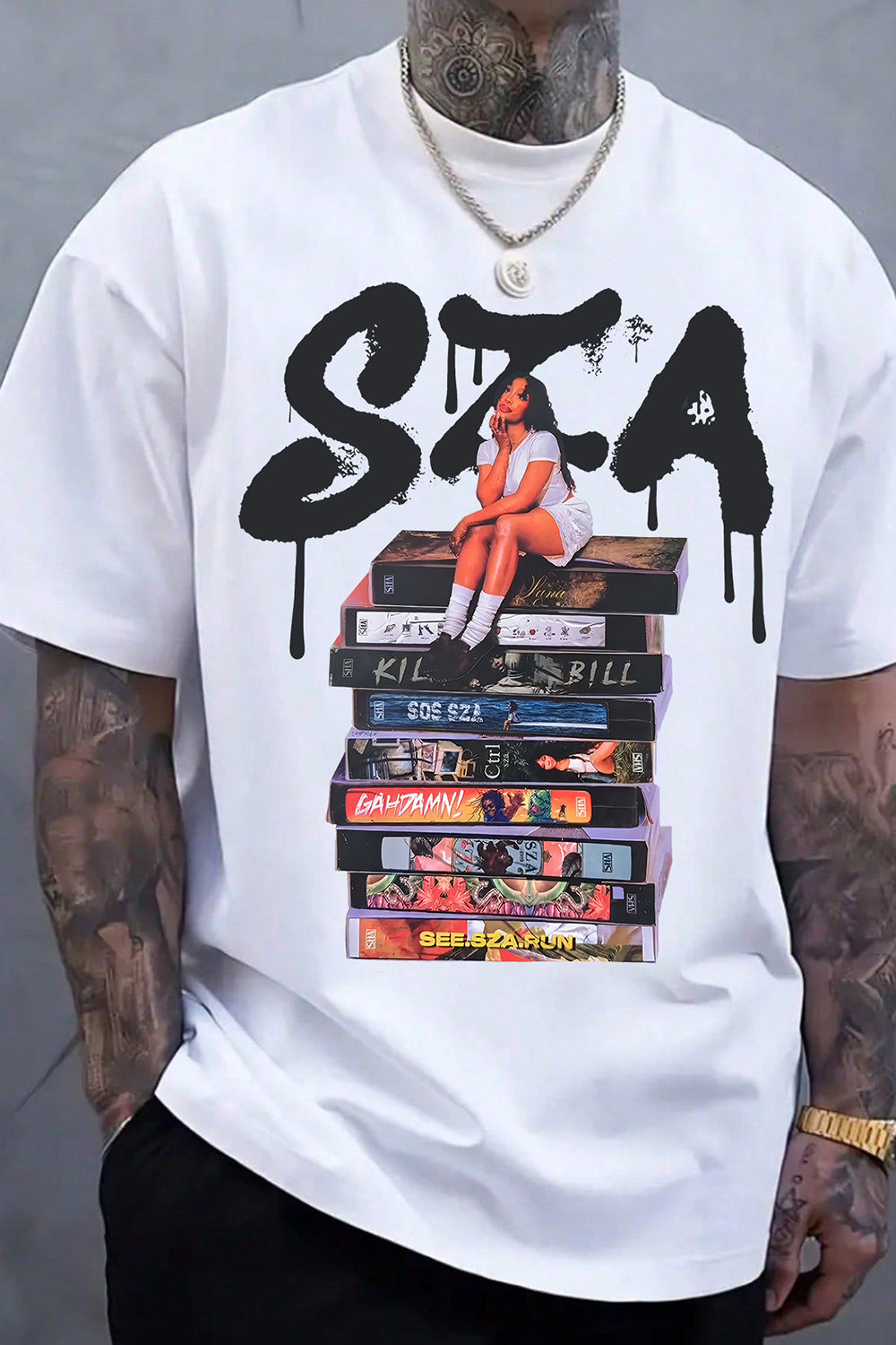 Sza Inspired Album Drive Unisex Cotton T-Shirt