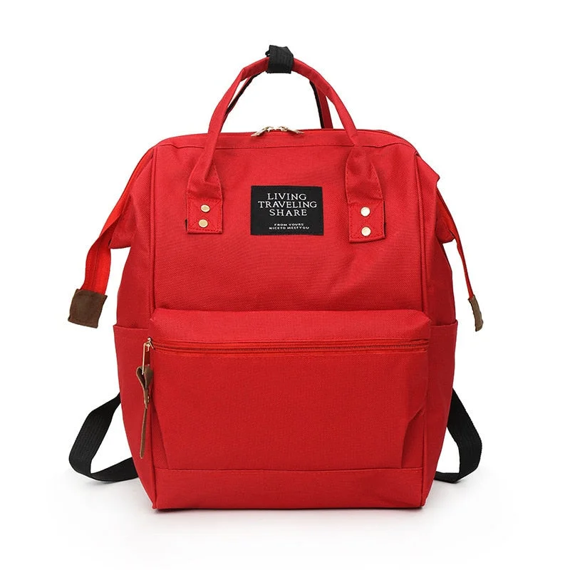 Japan Style Backpacks Laptop Ring Backpack Women Mochila Feminina ...