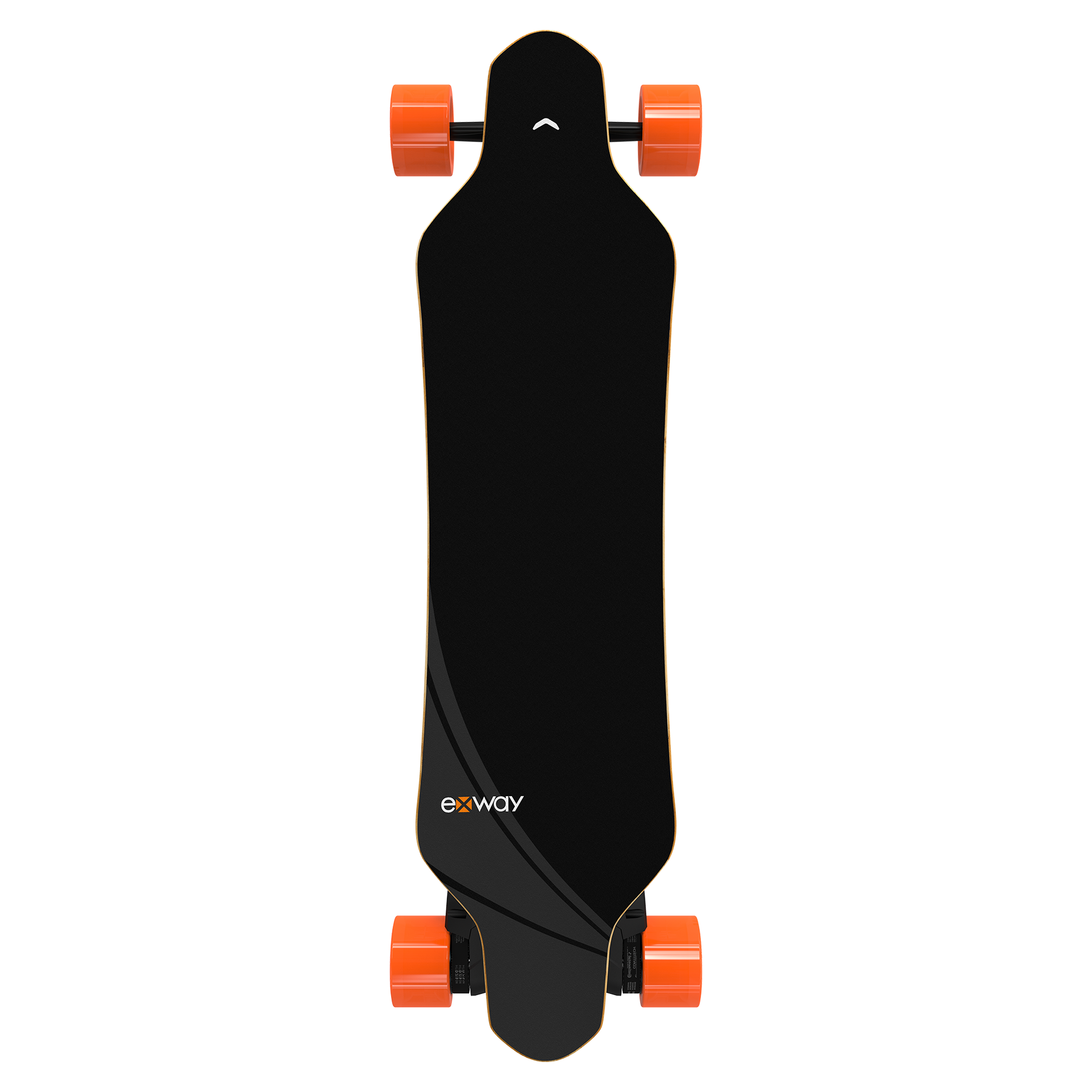 Exway Flex Electric Skateboard Longboard with Split Super Flex Deck ...
