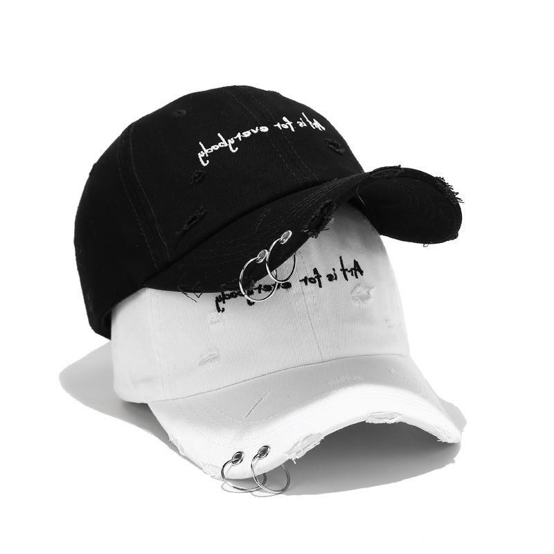 New Embroidered Hoop Fashion Street Baseball Cap