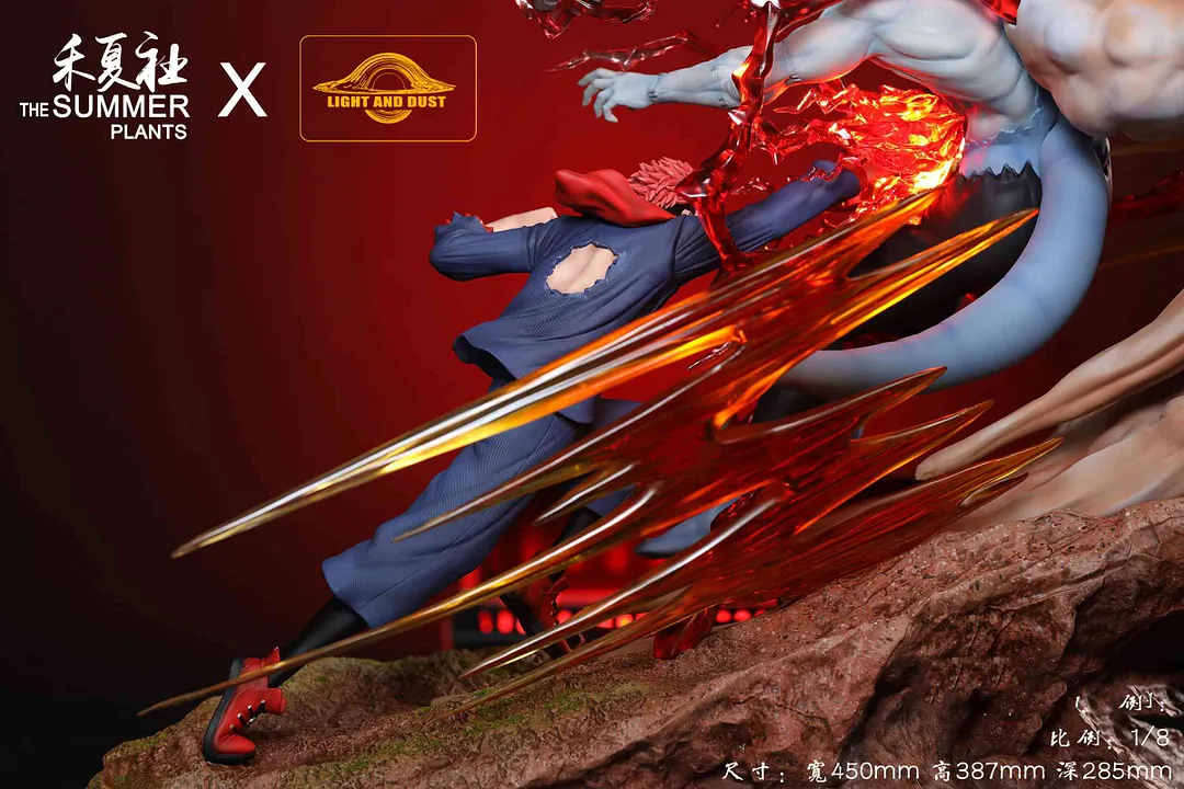 1/8 Scale Last Attack Yuji Itadori VS Mahito with LED - Jujutsu Kaisen ...