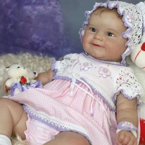 22'' Little Luciana Cute Reborn Baby Doll -Realistic And Lifelike