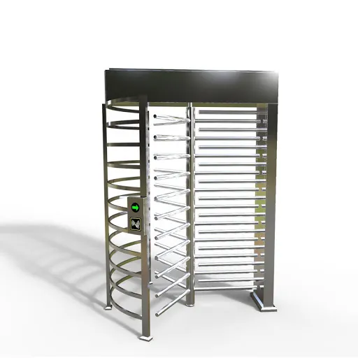 Security full height turnstile access control product / pedestrian bi ...