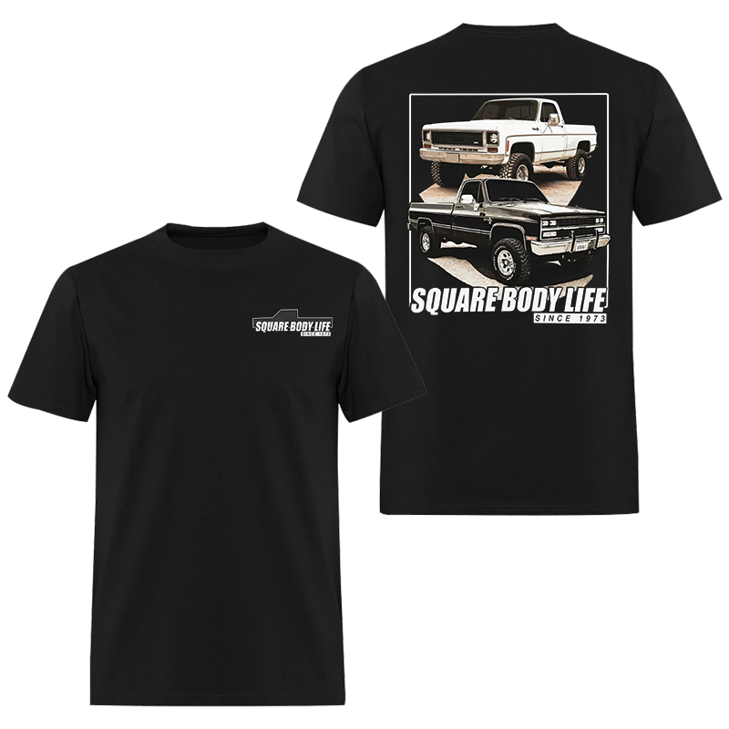 Square Body Life Since 1973 Printed Men's T-shirt