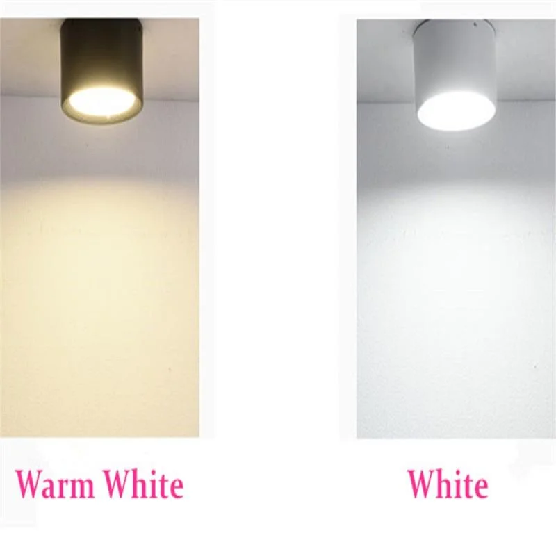 Surface Mounted 5W 7W 9W 12W 15W LED downlight Driverless Ceiling Lamps ...