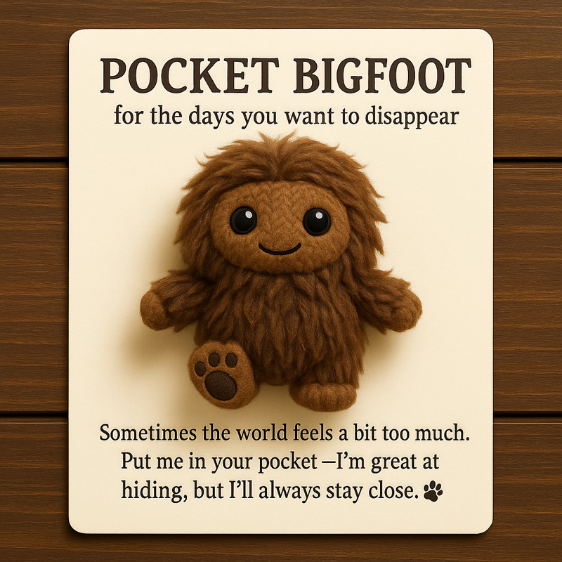 Pocket Hug Bigfoot