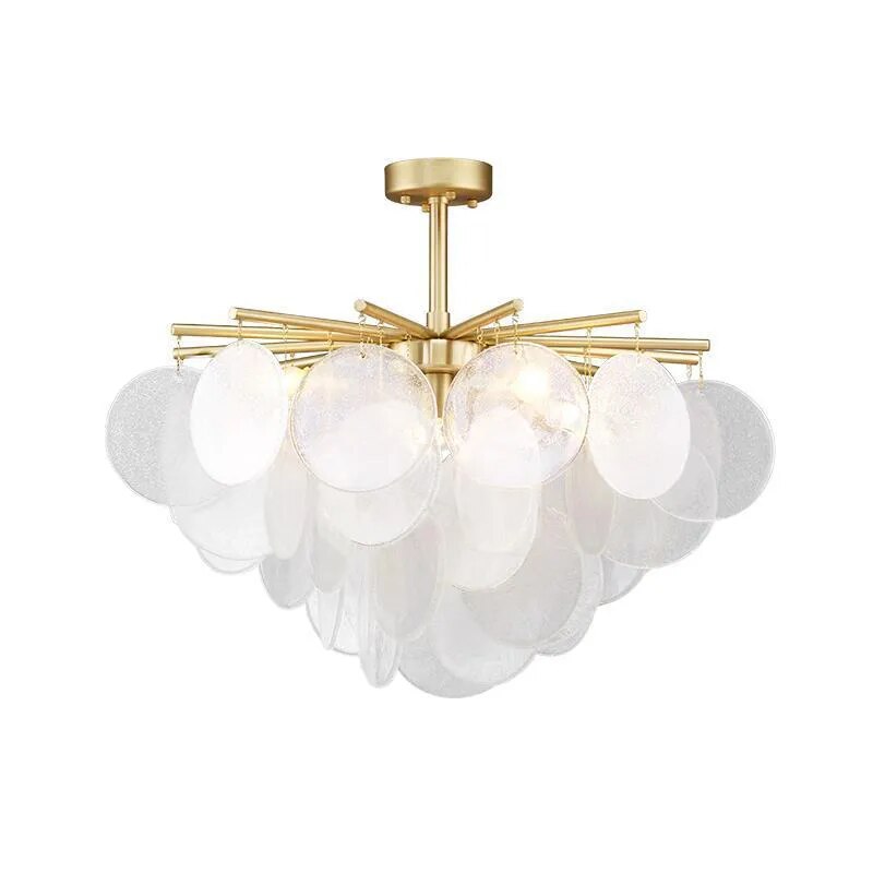 Helios Radiant Glass LED Chandelier: A Masterpiece of Light and Elegance