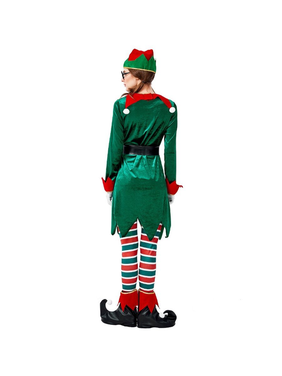 Elves Costume Christmas Party Cosplay Full Set