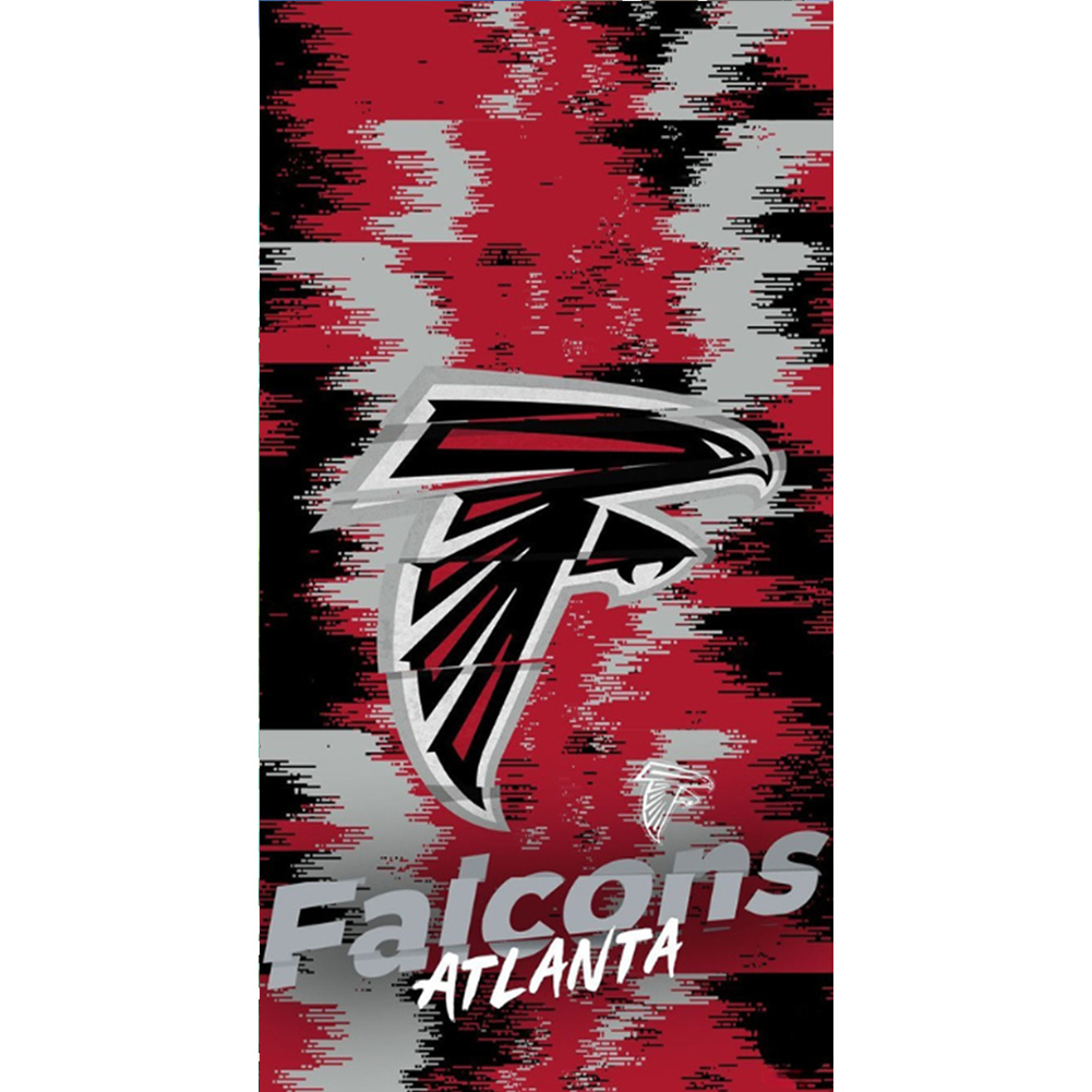 Diamond Painting - Full Round - Atlanta Falcons Logo (30*55CM)